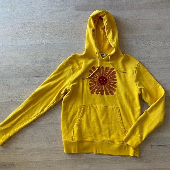 Sandro | Shirts | Sandro Gold Yellow Sun Mens Sweatshirt | Poshmark